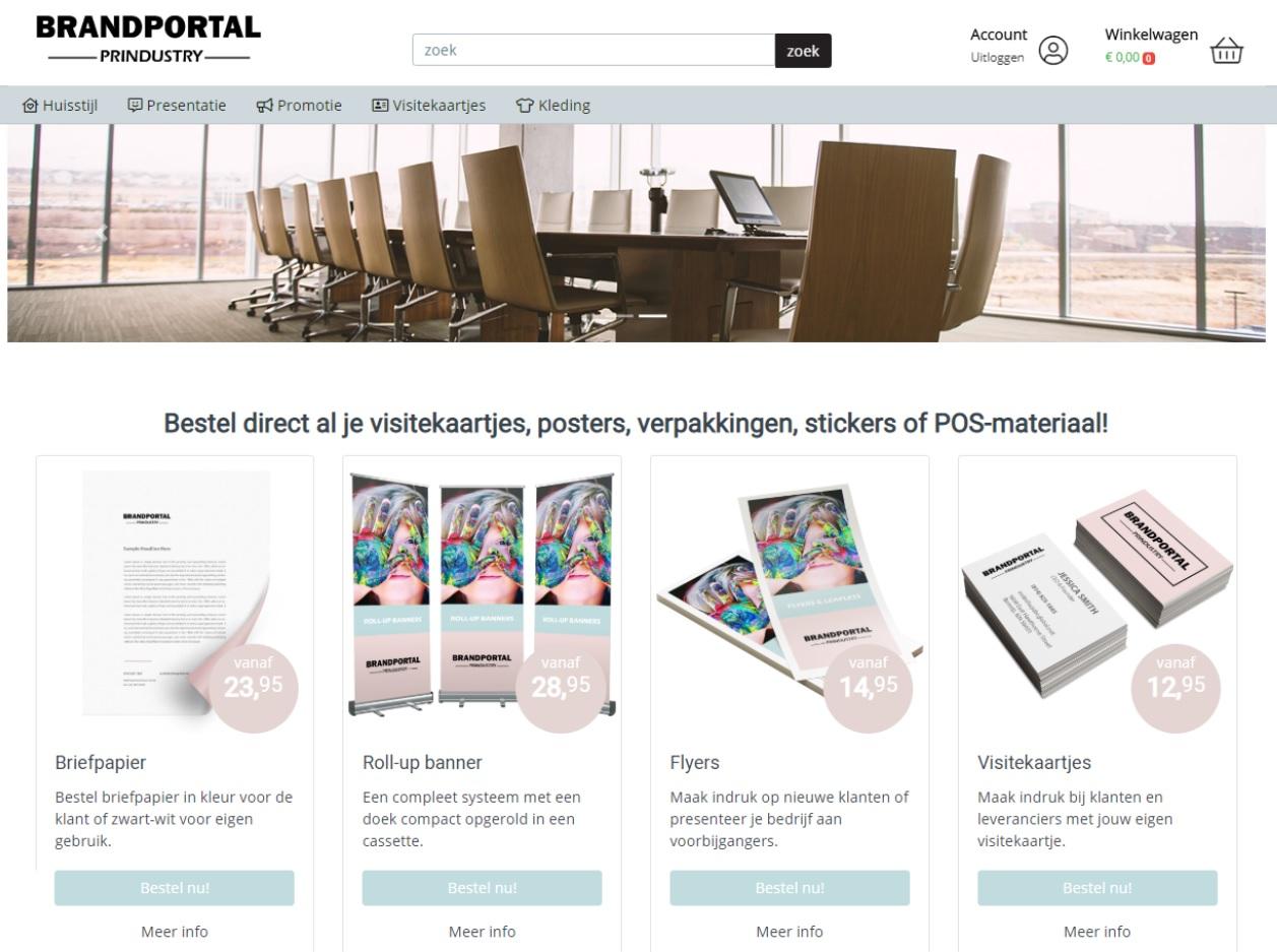 Prindustry organiseert online een kennissessie Brandportal | PRINTmatters